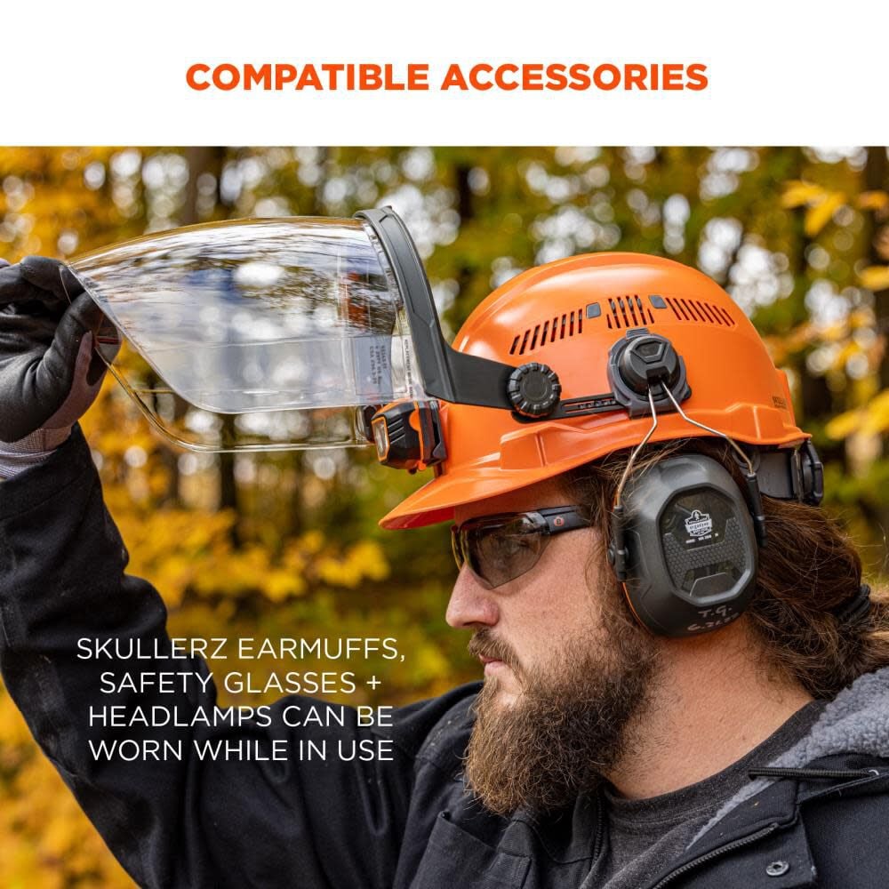 Ergodyne Gray Face Shield Adapter Frame Replacement 60248 - Acme Tools