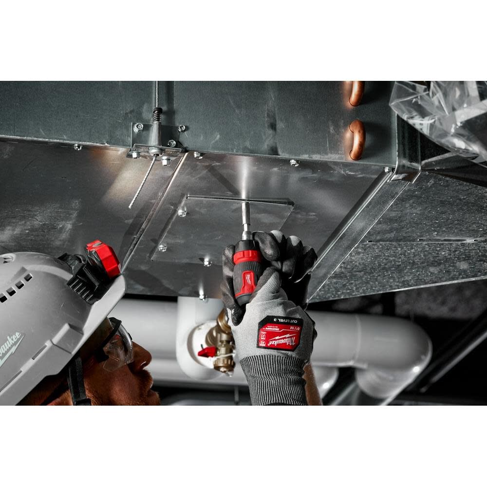 Milwaukee 14-in-1 Ratcheting Multi-Bit and 8-in-1 Ratcheting Compact ...