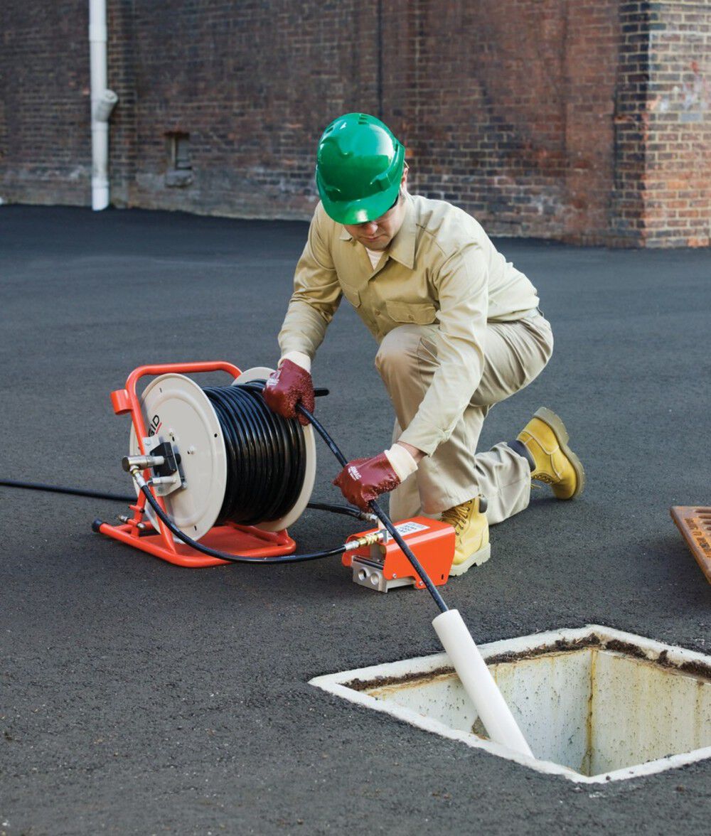 Ridgid KJ-3100 Portable Water Jetter 3000 PSI 5.5 GPM with Hose Reel ...