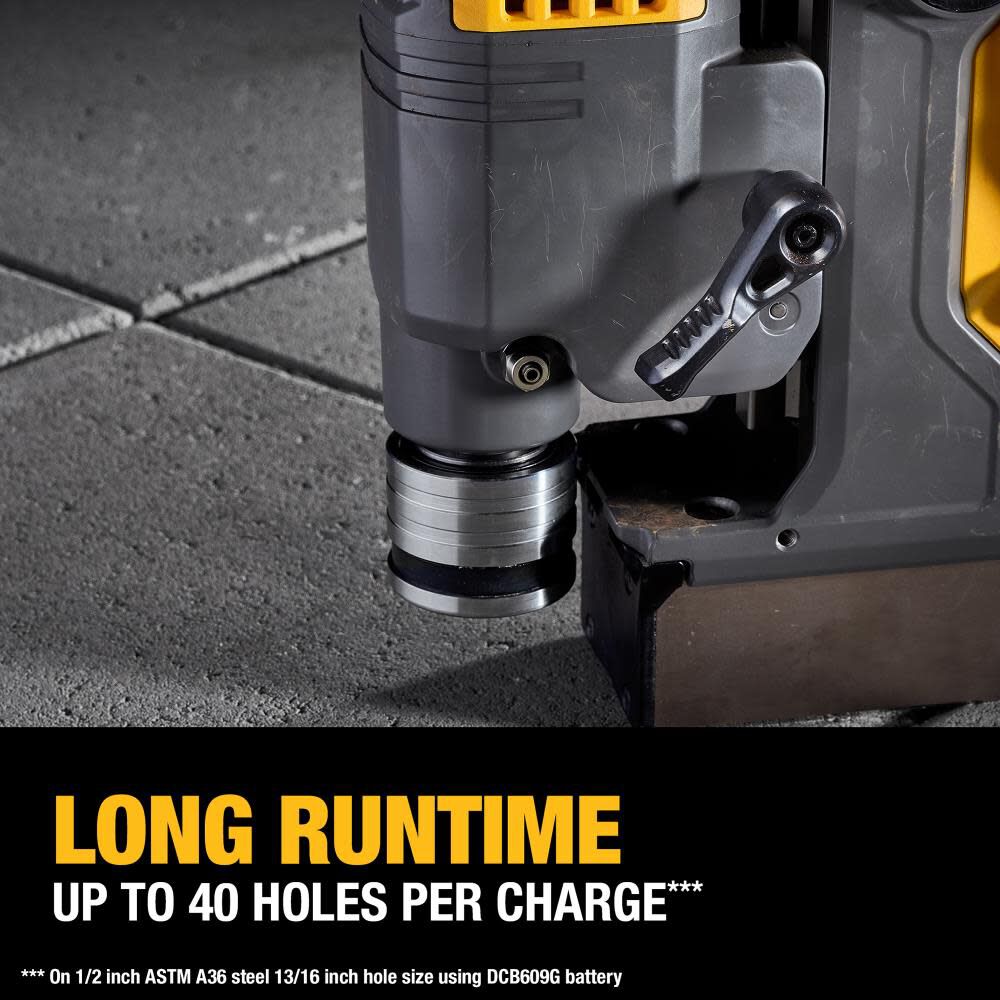 DEWALT 20V MAX 2in Magnetic Drill Press with FLEXV ADVANTAGE Kit ...