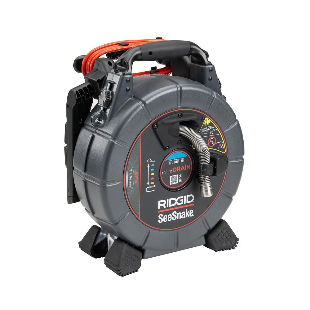 Ridgid SeeSnake MicroDrain APX with TruSense 70023R - Acme Tools