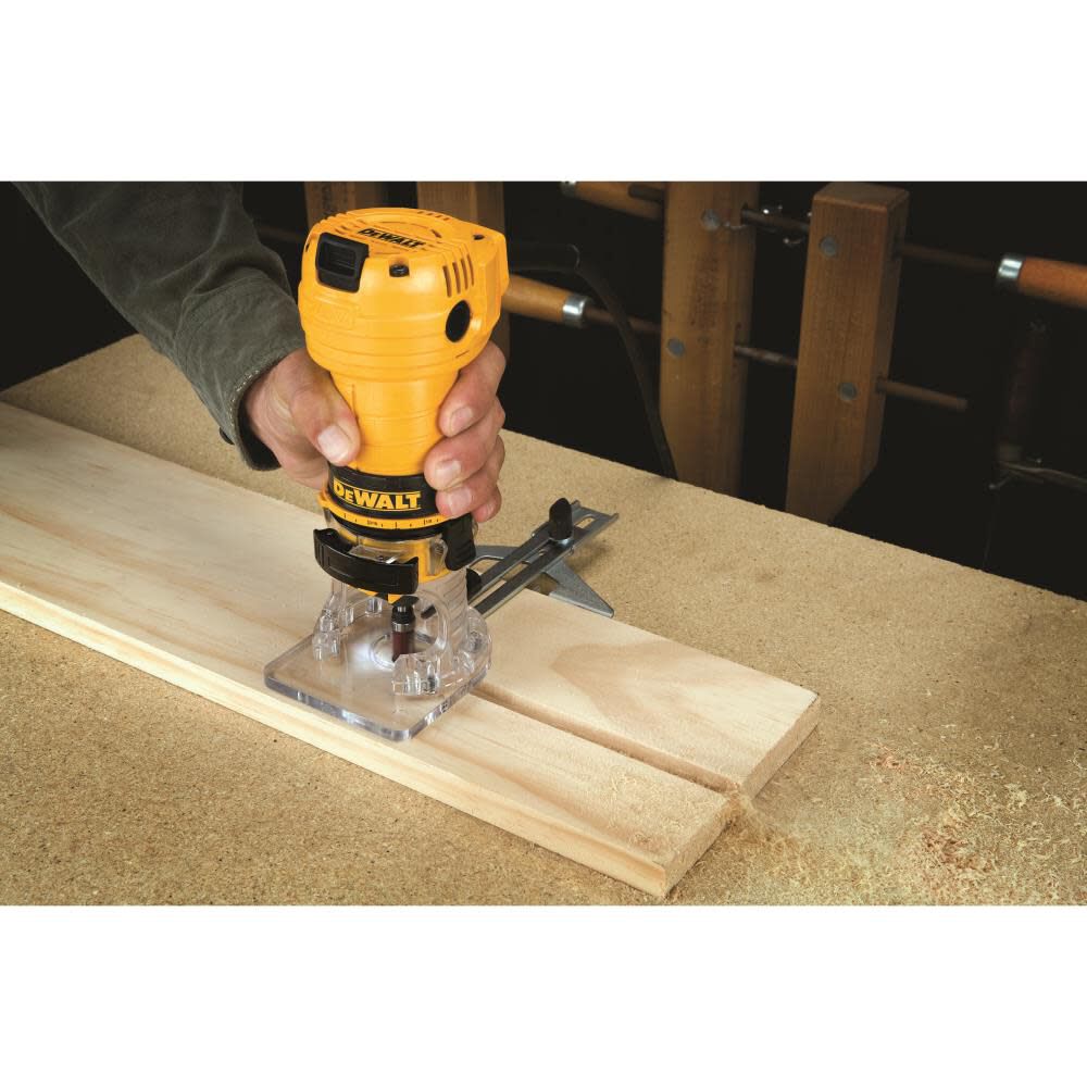 DEWALT 4.5 Amp Single Speed 1/4 In. Laminate Trimmer DWE6000 from ...
