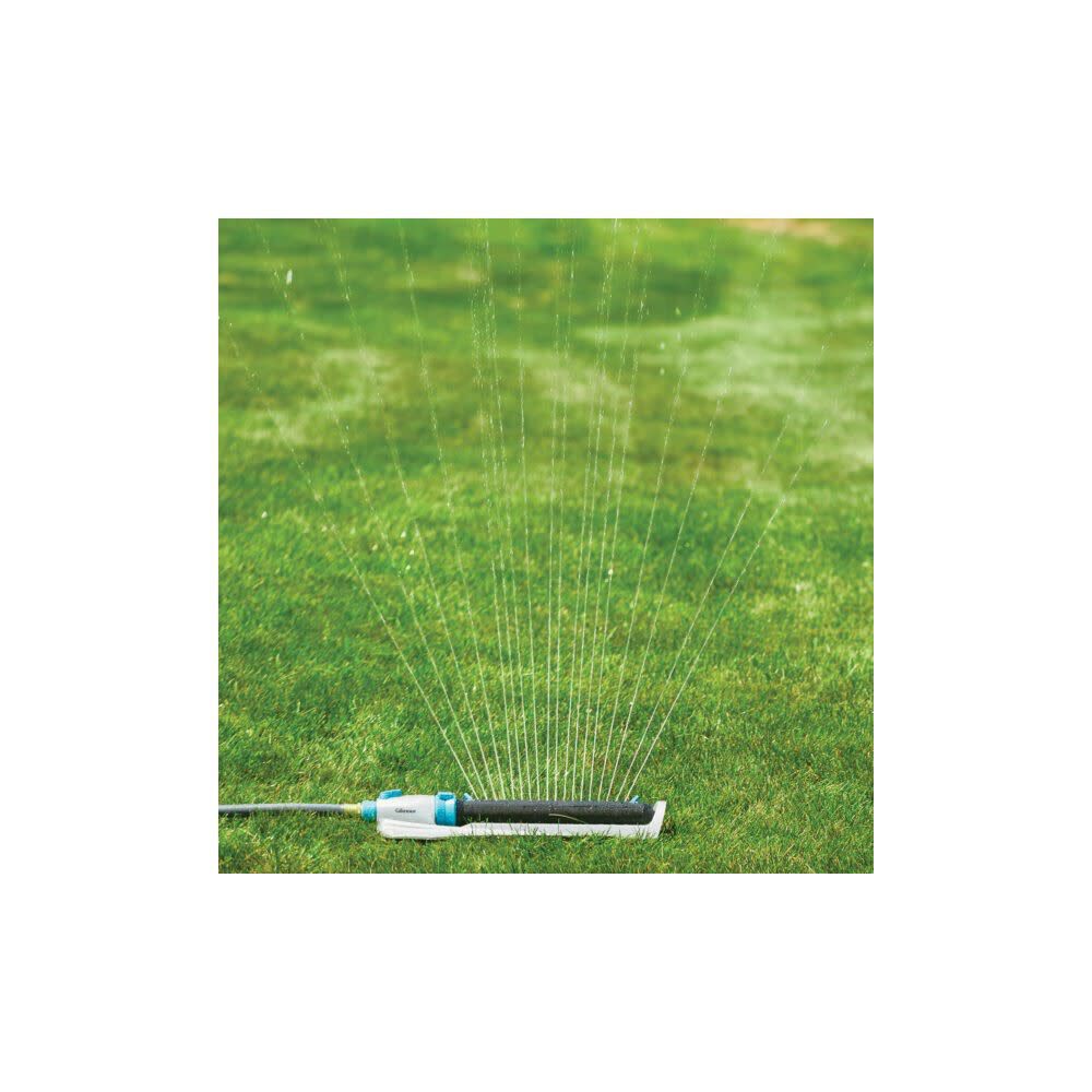 Gilmour Rectangular Heavy Duty Metal Sprinkler with On/Off Flow Control ...