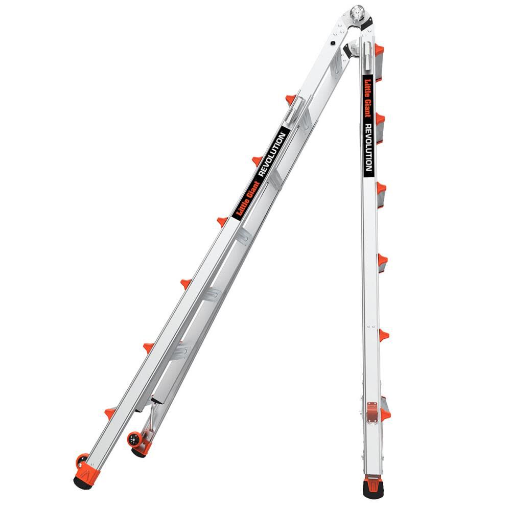 Little Giant Safety Revolution M26 Aluminum Type-1A Telescoping Multi ...