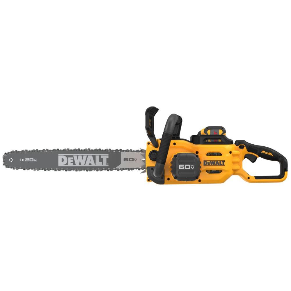 DEWALT FLEXVOLT 60V MAX Chainsaw Brushless Cordless 20inch 5Ah Kit ...