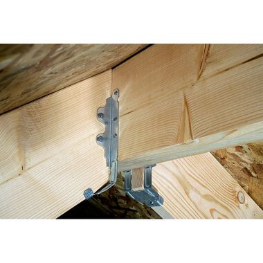 Simpson Strong-Tie 18 Gauge 2 x 8 ZMAX G185 Face-Mount Rafter Hanger ...