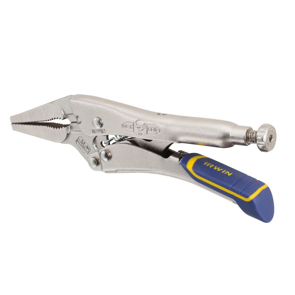 Irwin 6in Vise-Grip Fast Release Long Nose Locking Pliers with Wire ...