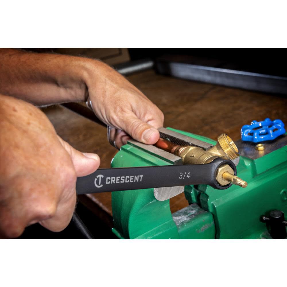 Crescent X10 Combination SAE Wrench 9pc Set 12 Point Long Pattern ...