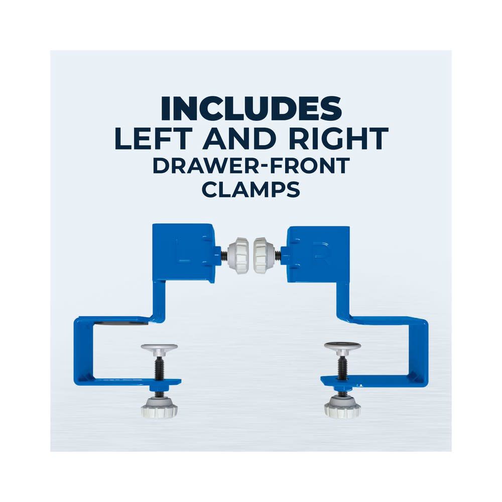 Kreg Heavy-Duty Steel Drawer Front Mounting Jig KCS-DFMT - Acme Tools
