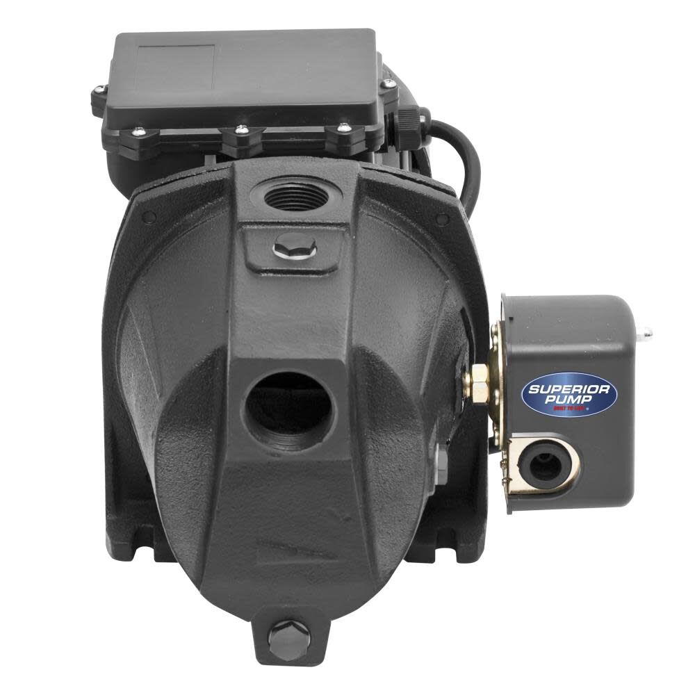 Superior Pump 1/2 HP Cast Iron Shallow Well Jet Pump 94505 from ...