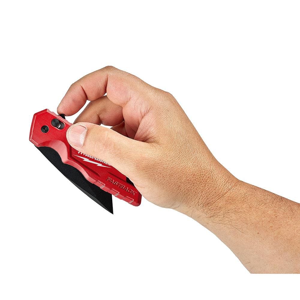 Milwaukee FASTBACK Spring Assisted Folding Knife 48-22-1530 - Acme Tools