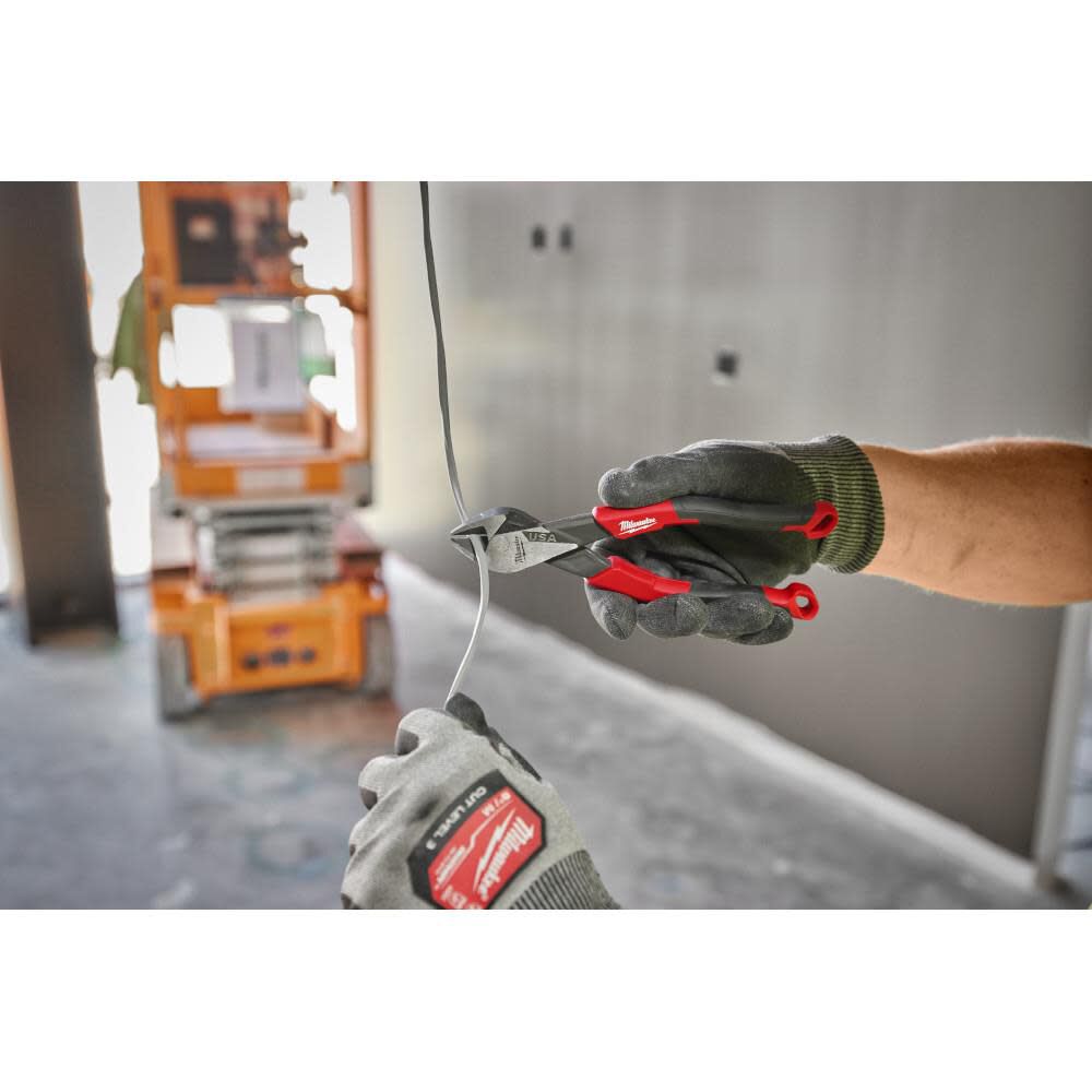 Milwaukee 7inch Diagonal Comfort Grip Cutting Pliers (USA) MT557 - Acme ...