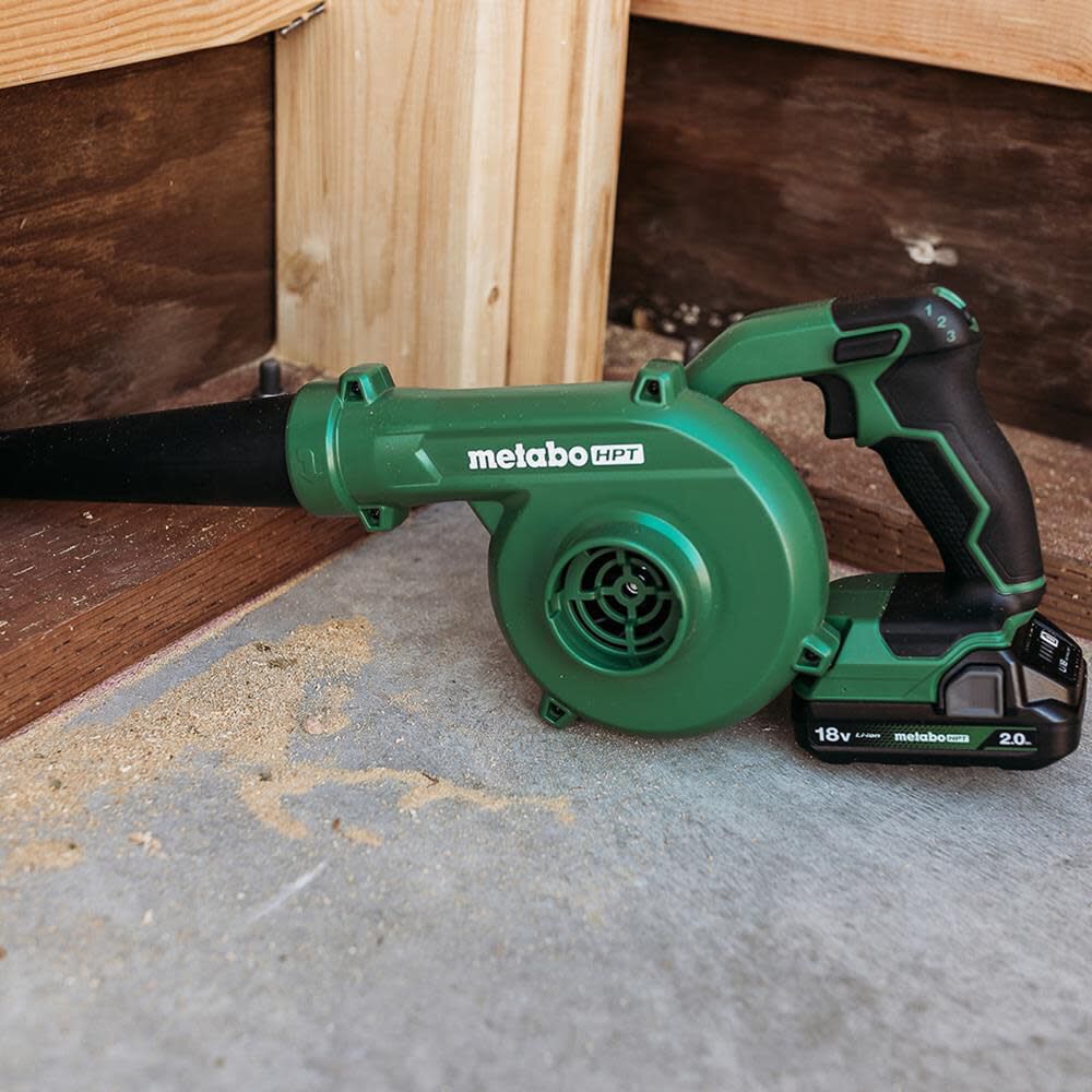 Metabo HPT 18V MultiVolt Compact Blower Cordless (Bare Tool) RB18DCQ4M ...