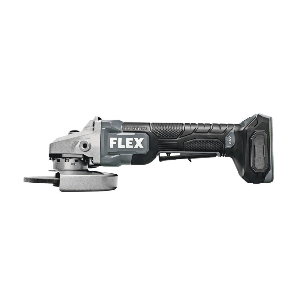 FLEX 24V Angle Grinder 5in Fixed Speed with Paddle Switch (Bare Tool ...
