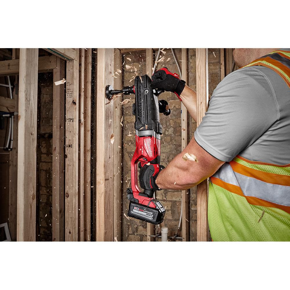 Milwaukee M18 FUEL Super Hawg Right Angle Drill QUIK-LOK (Bare Tool ...