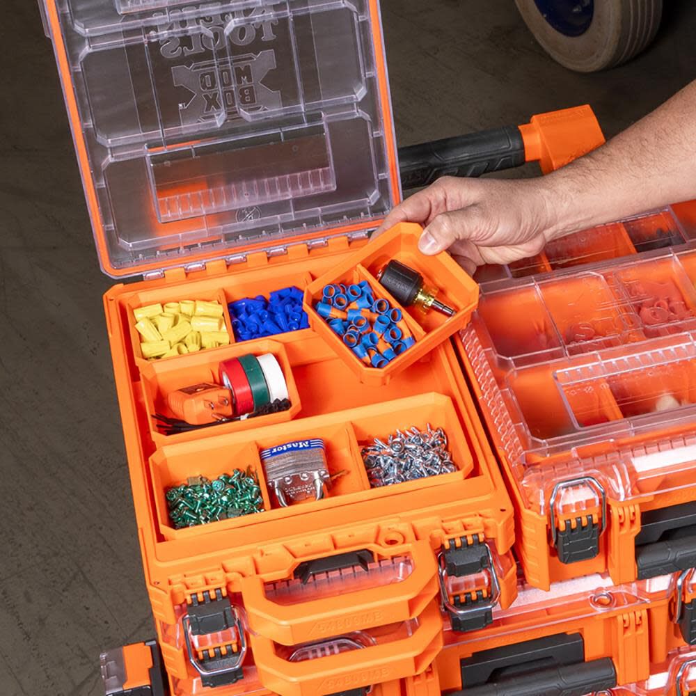 Klein Tools MODbox Short Component Box, Half Width 54809MB - Acme Tools