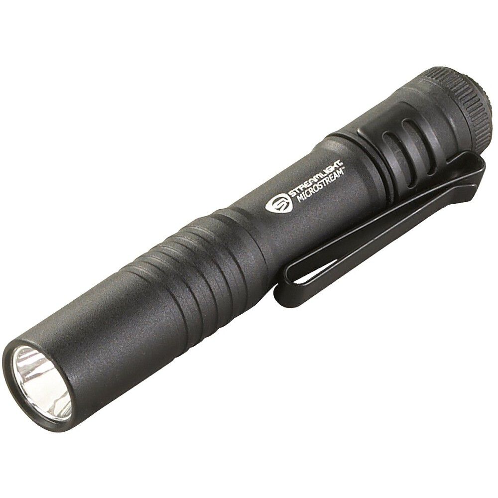 Streamlight Flashlight Black C4 LED 1AA Microstream Handheld 66318 ...