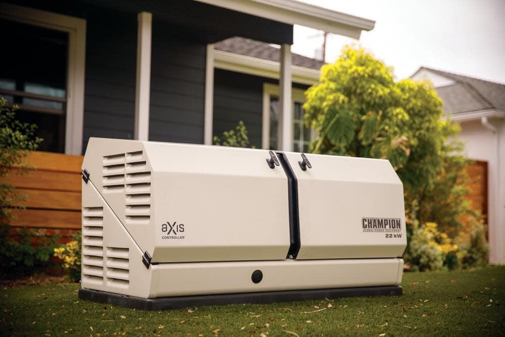 Champion Power Equipment 22 kW Home Standby Generator and 200-Amp ...