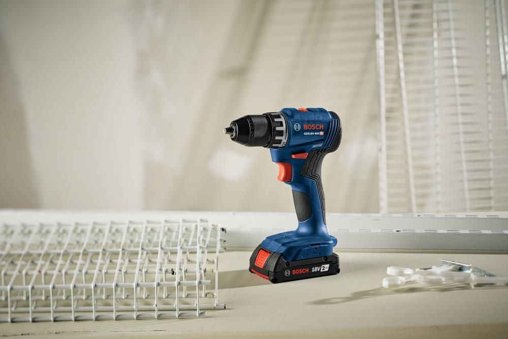 Bosch 18V 1/2in Drill/Driver Kit GSR18V-400B12 - Acme Tools