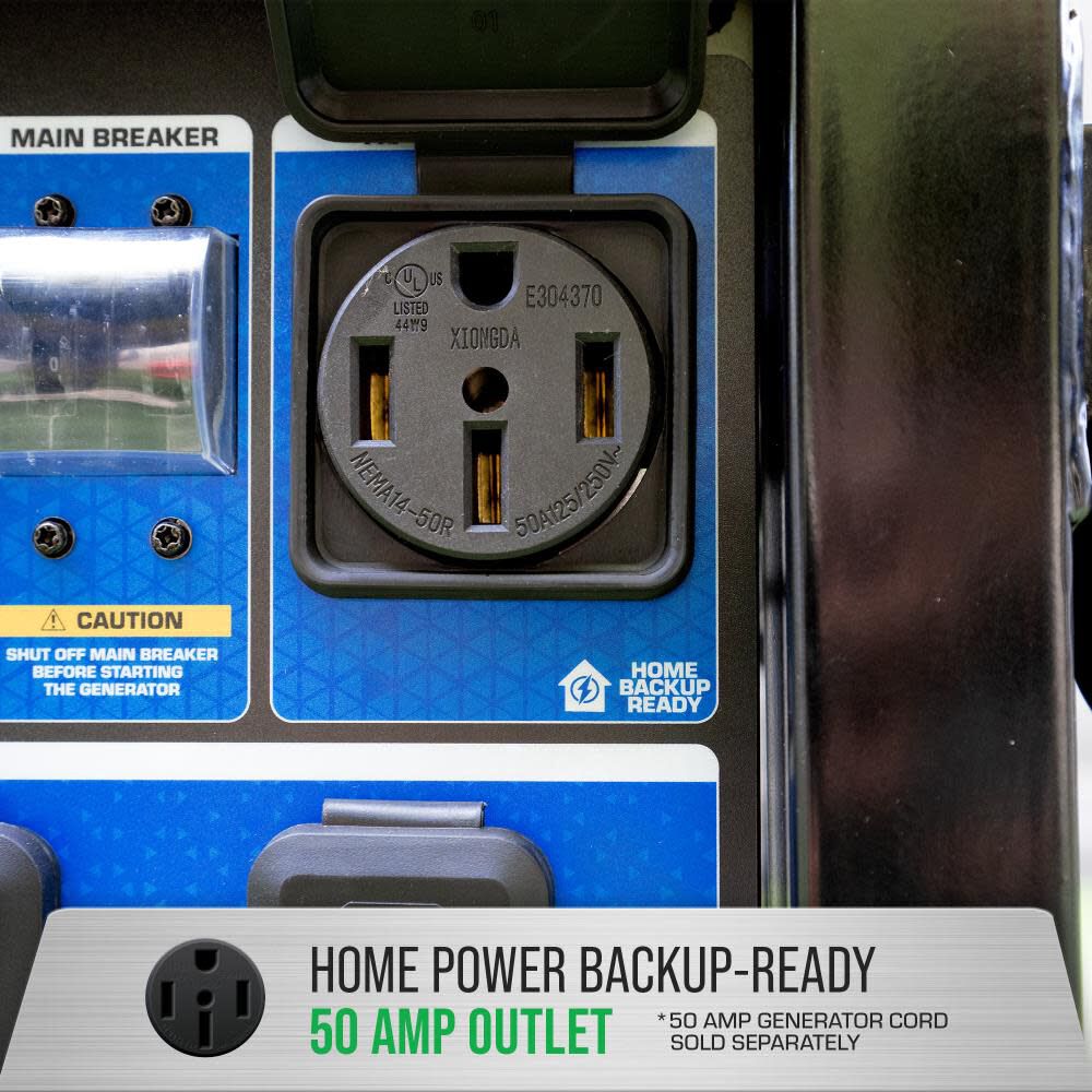Duromax 15000-Watt Dual Fuel Hybrid Portable Generator XP15000HX - Acme ...