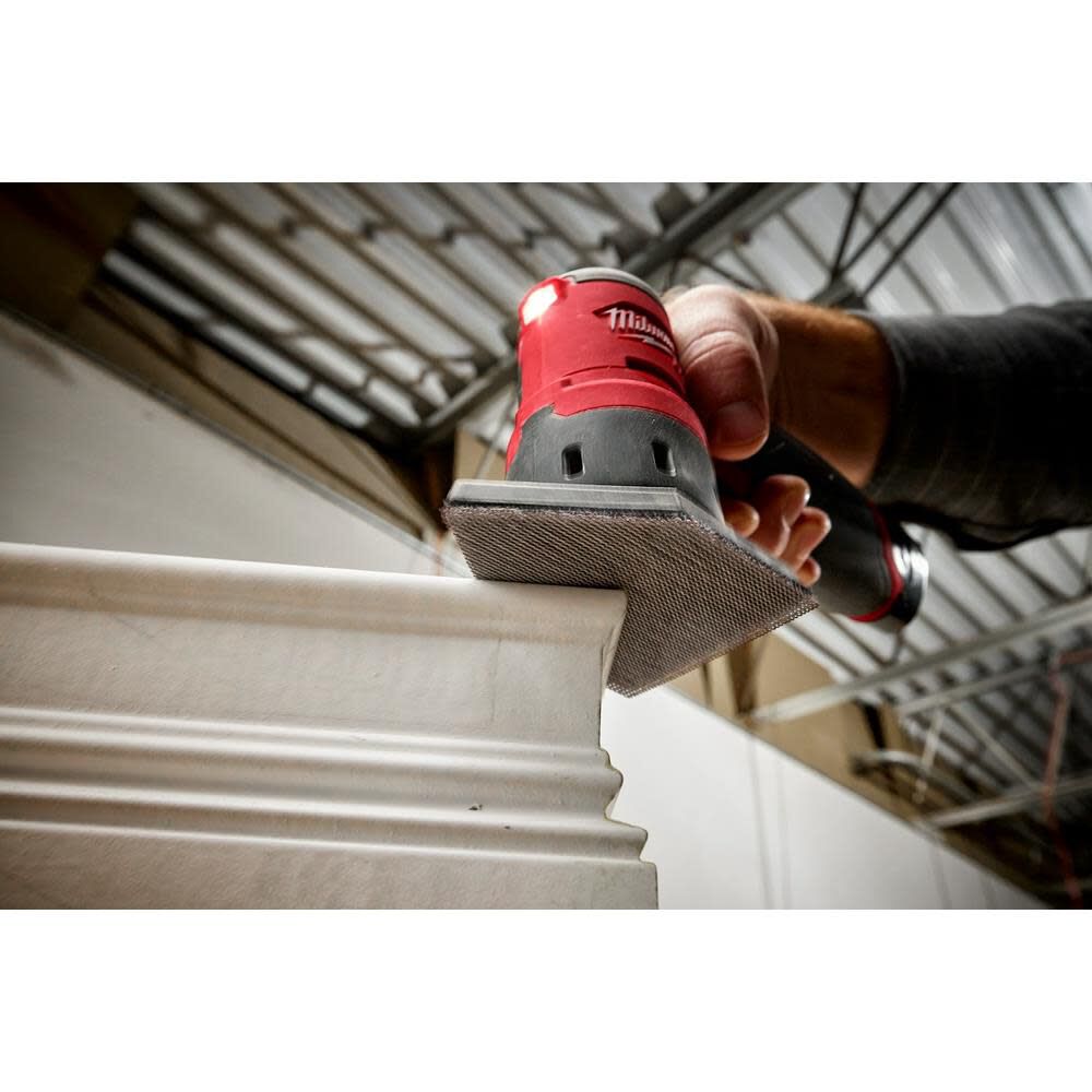 Milwaukee 120 Grit Mesh Sanding Sheets for M12 Orbital Detail Sander ...