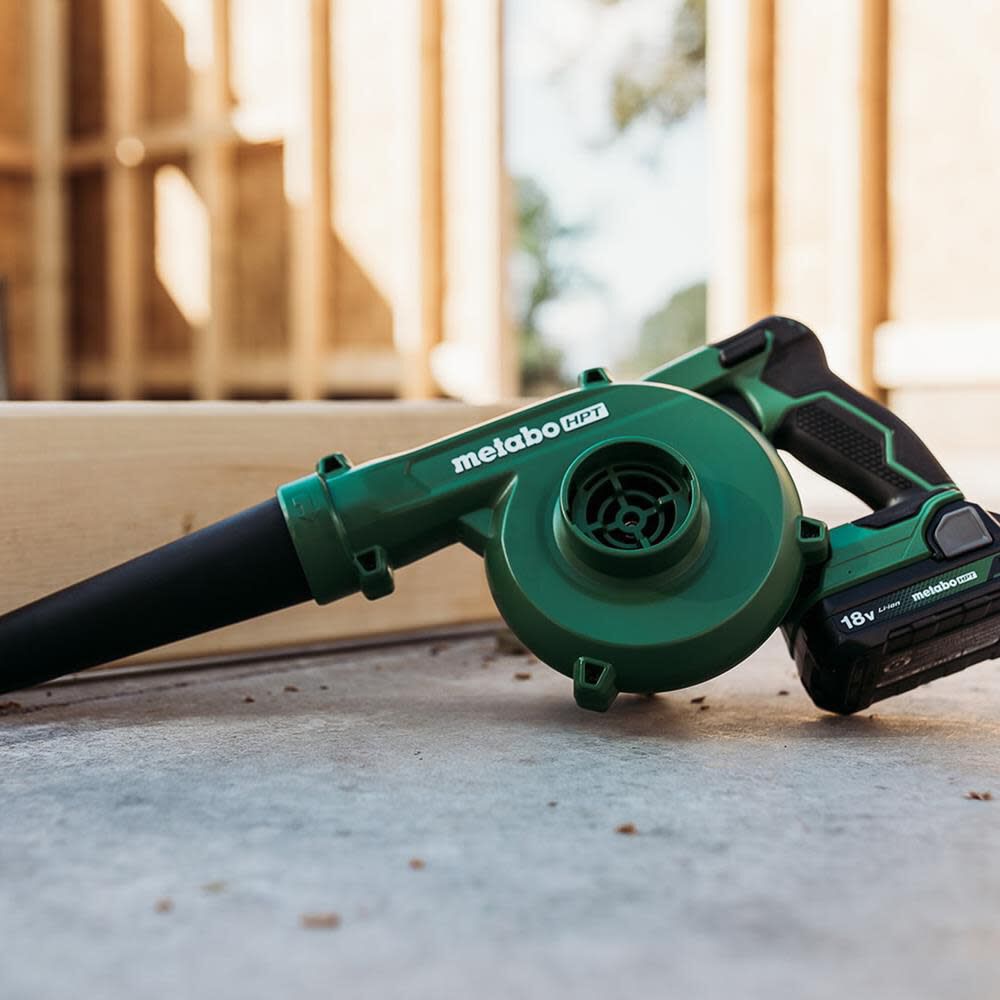 Metabo HPT 18V MultiVolt Compact Blower Cordless (Bare Tool) RB18DCQ4M ...