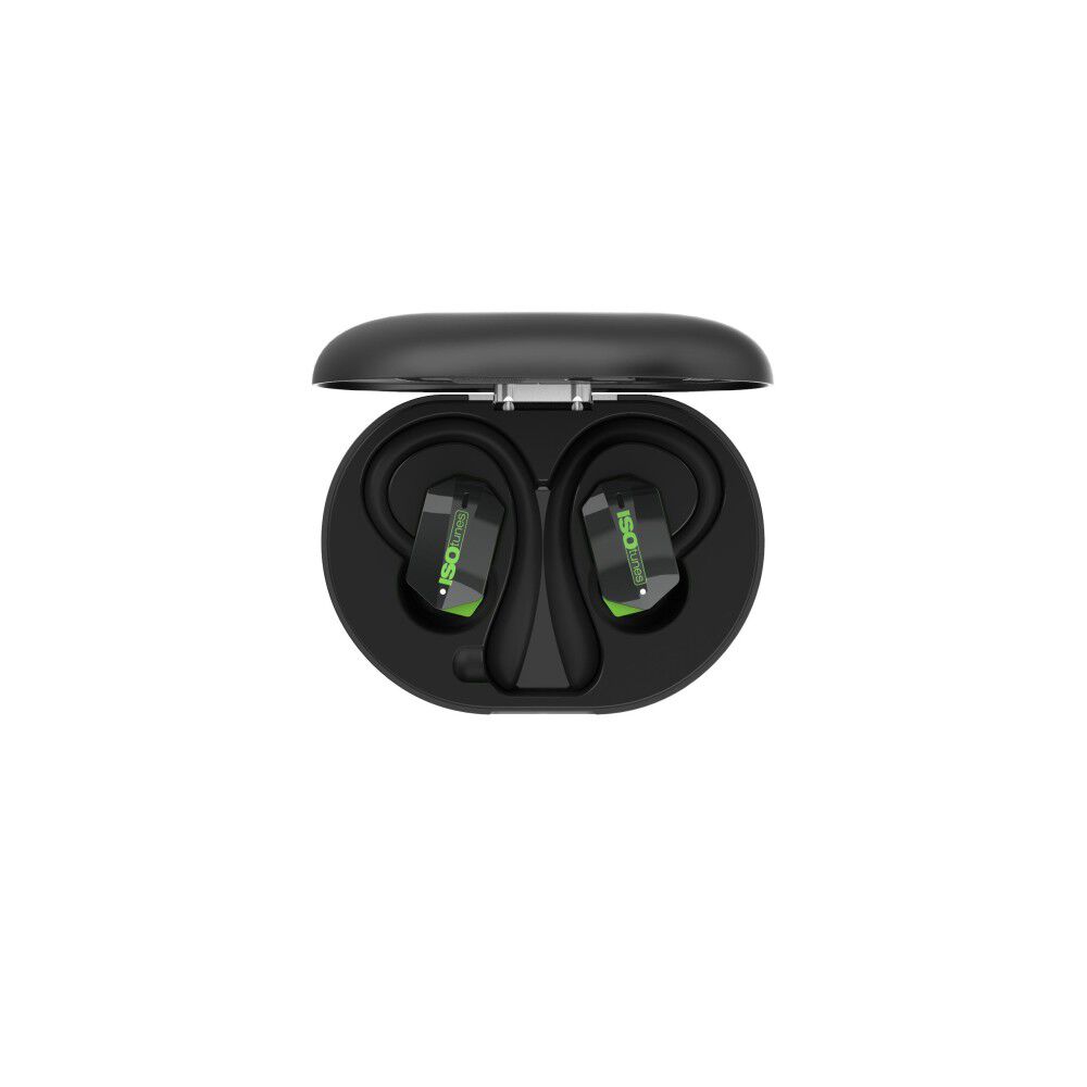 ISOtunes Ultracomm Aware True Wireless Bluetooth Earbuds Black & Hi-Vis ...