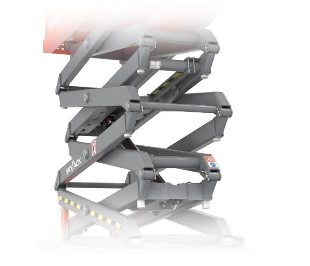 Skyjack Scissor Lift 19' Maximum Platform Height 32" Width Electric SJ3219 from Skyjack - Acme Tools