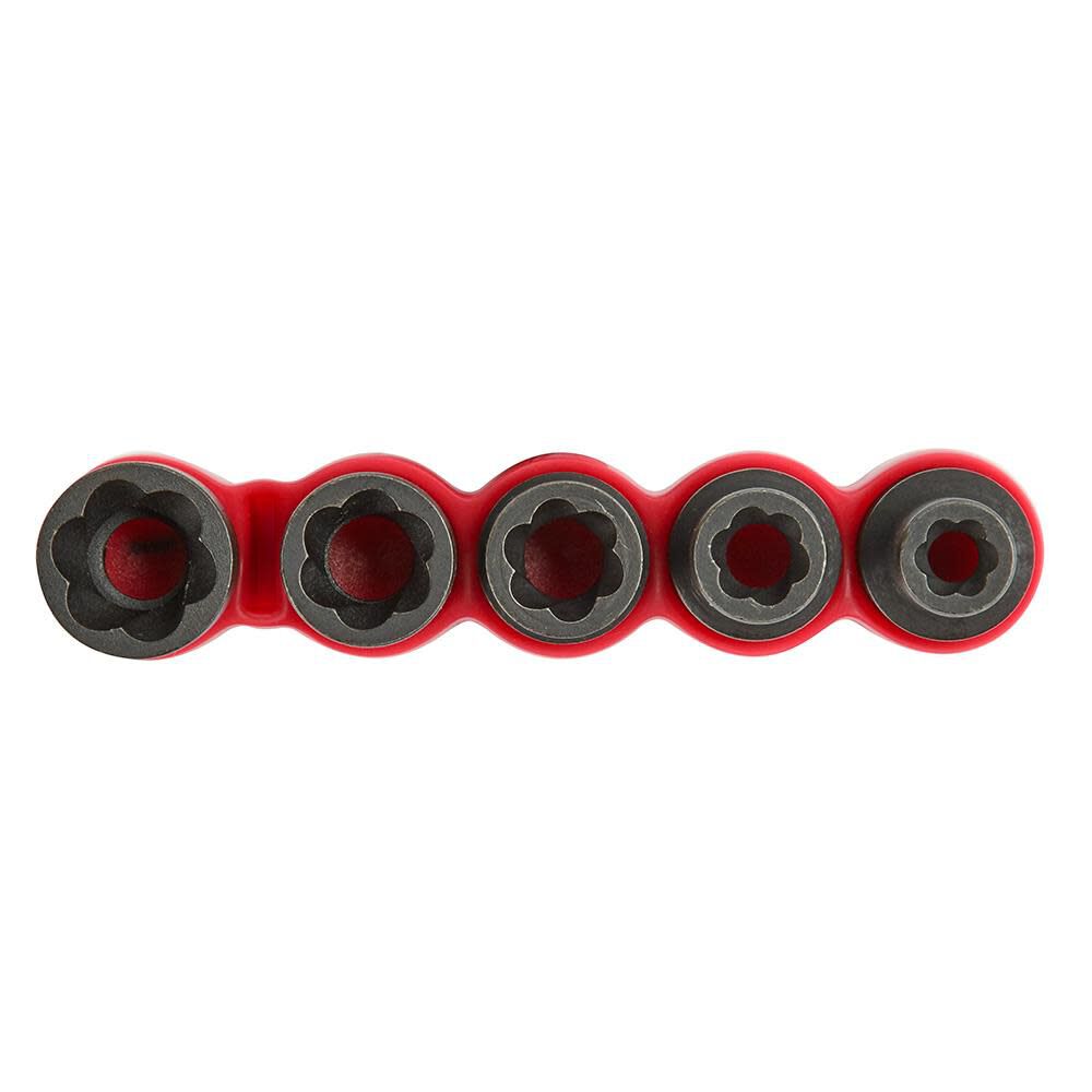 Milwaukee 6-Piece SHOCKWAVE Impact Extractor Set 48-32-8000 from ...