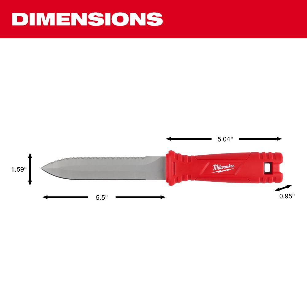 Milwaukee Duct Knife 48-22-1927 - Acme Tools
