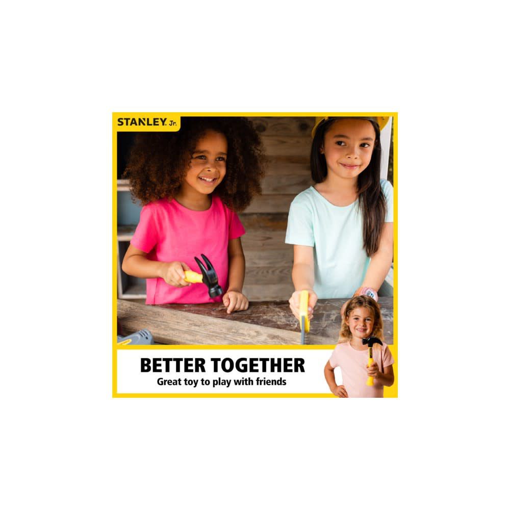 Stanley Jr Plastic Kids Pretend Role-Play Tool Set 25pc RP013-SY from ...