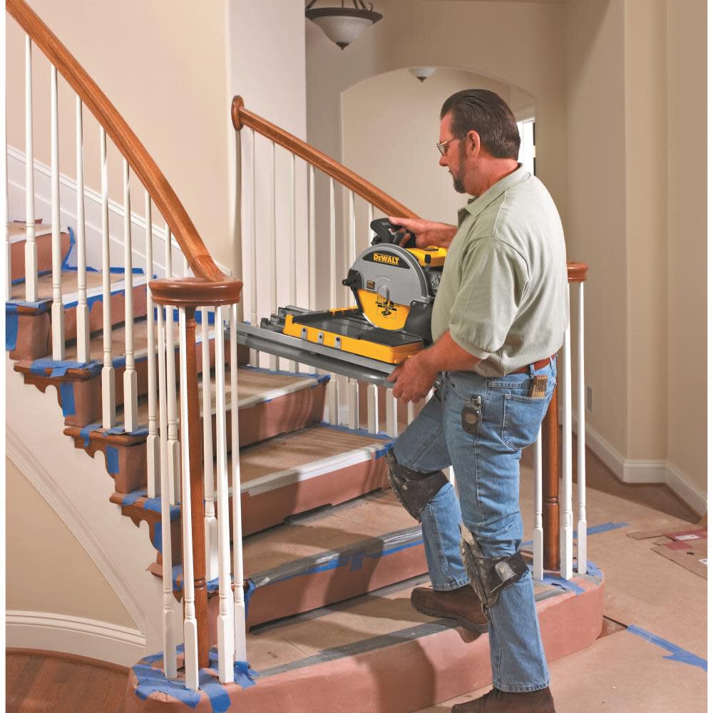 DEWALT 10 In. Wet Tile Saw with Stand D24000S - Acme Tools