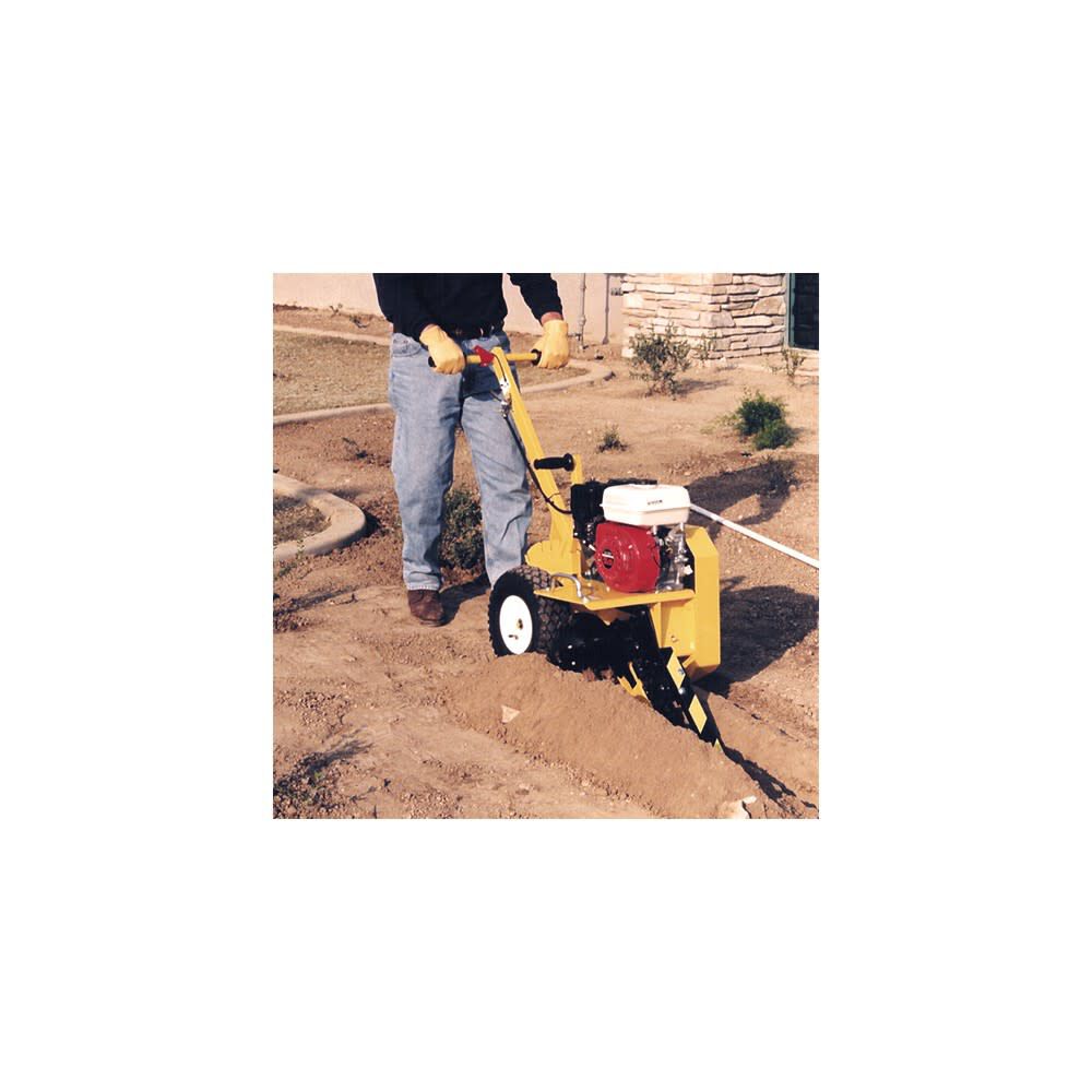 Ground Hog Mini Irrigation Trencher w/ Honda - 18in Bar T-4-H-18 - Acme ...