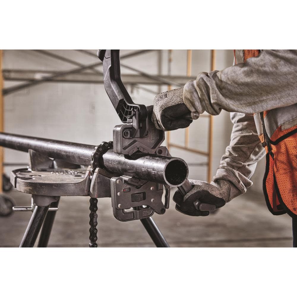 DEWALT FLEXVOLT 60V MAX Cordless Pipe Threader Kit with Die Heads ...