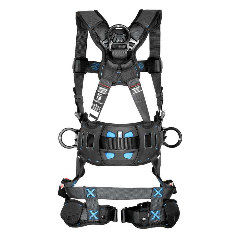 Falltech 3D Belted Full Body Harness with QC Chest Buckle Small ...