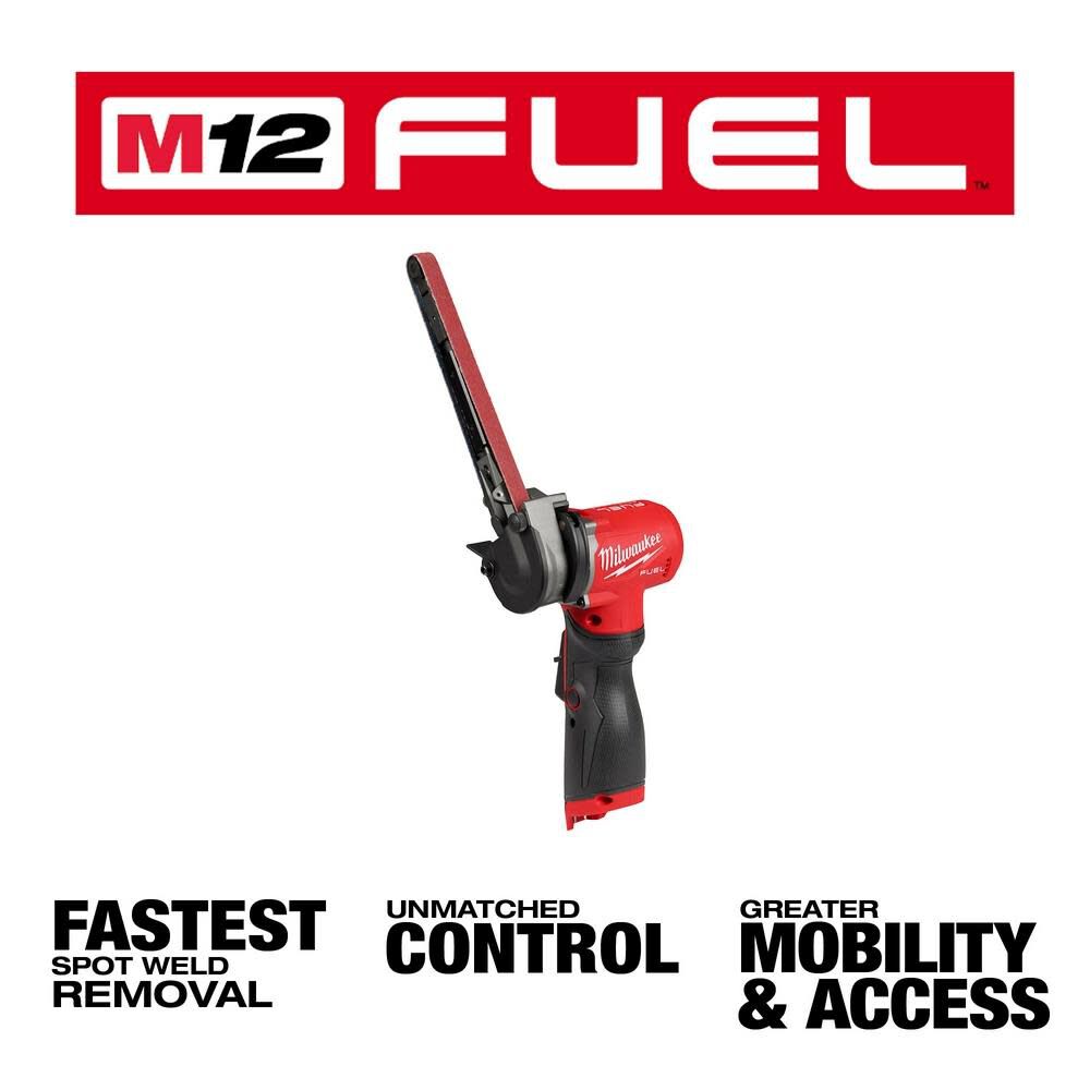 Milwaukee M12 FUEL Bandfile 1/2inch X 18inch (Bare Tool) 2482-20 - Acme ...