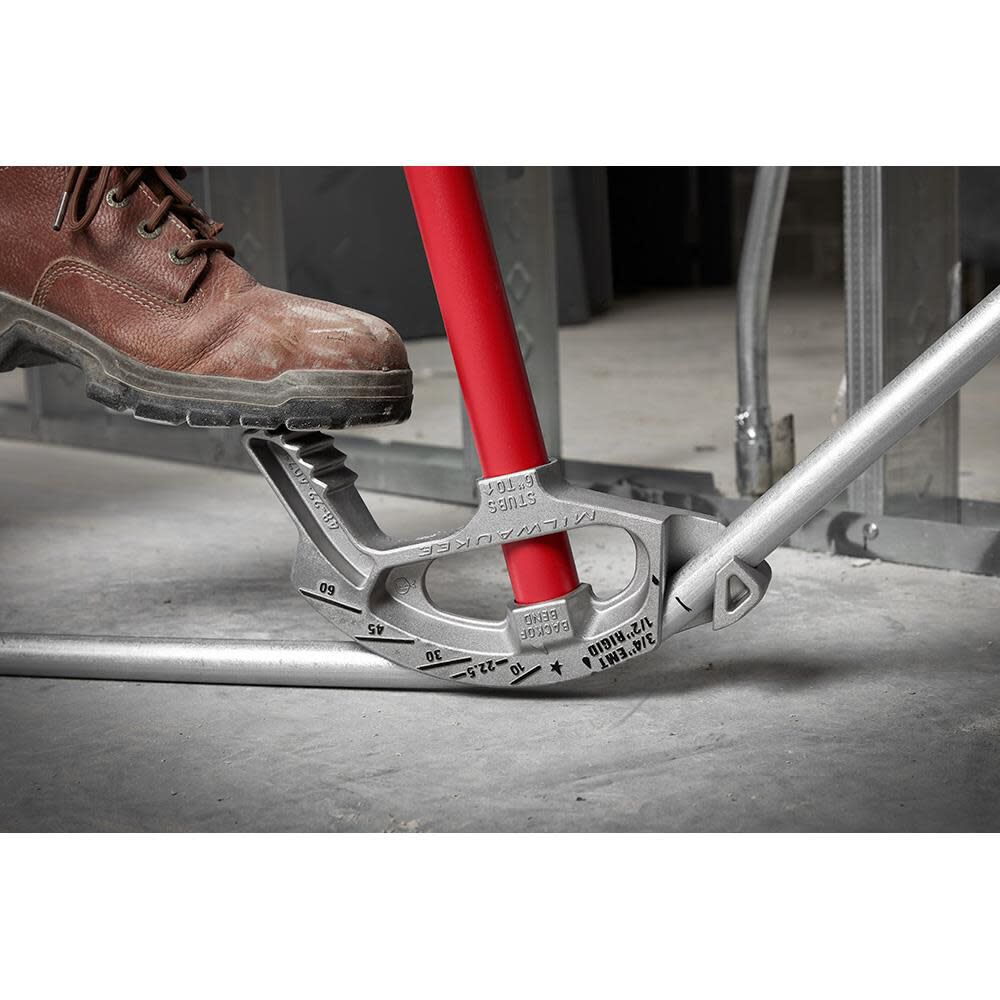Milwaukee 3/4 in. Aluminum Conduit Bender 48-22-4071 - Acme Tools