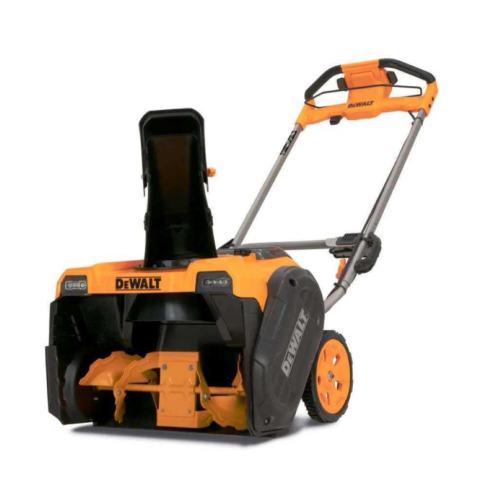DEWALT 60V MAX FLEXVOLT 21 in Single Stage Brushless Snow Thrower Kit ...