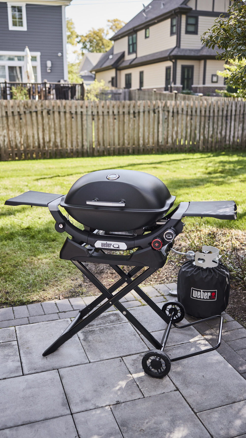 Weber Portable Cart for Q2800N+ Gas Grills 3400263 - Acme Tools