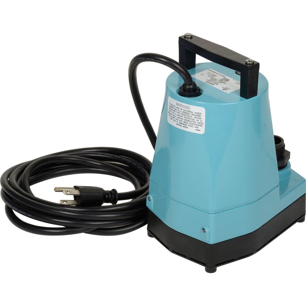 Little Giant Pump 5-MSP 1/6HP 115V Submersible Utility Pump 10' Cord ...