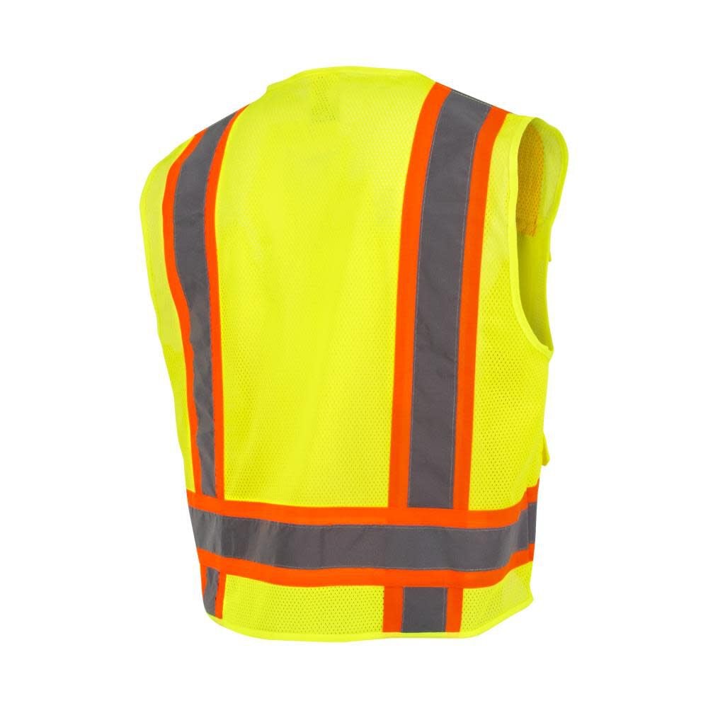 Radians SV6 Two Tone Surveyor Type R Class 2 Mesh Safety Vest Hi-Vis ...