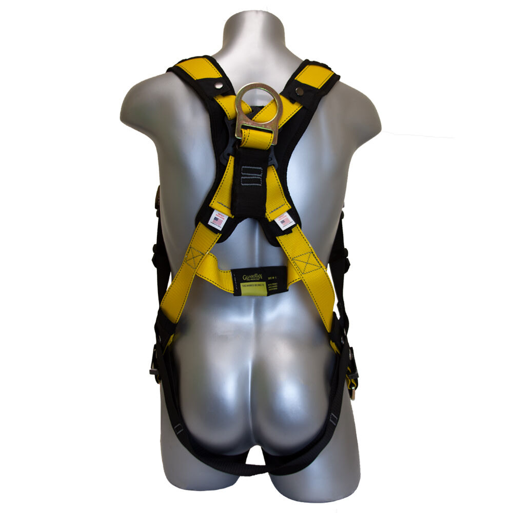 Guardian Fall Protection XL-XXL Series 3 Full-Body Harness with Chest ...