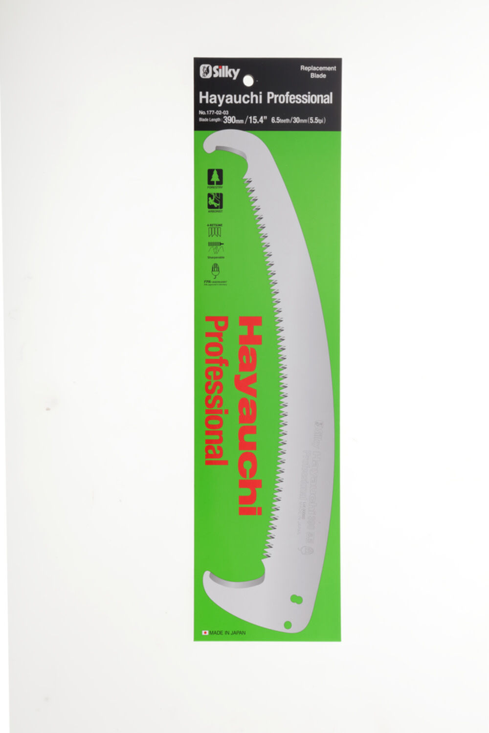 Silky Silky Replacement Blade 390mm for HAYAUCHI & TODOKU Pole Saws 177 ...