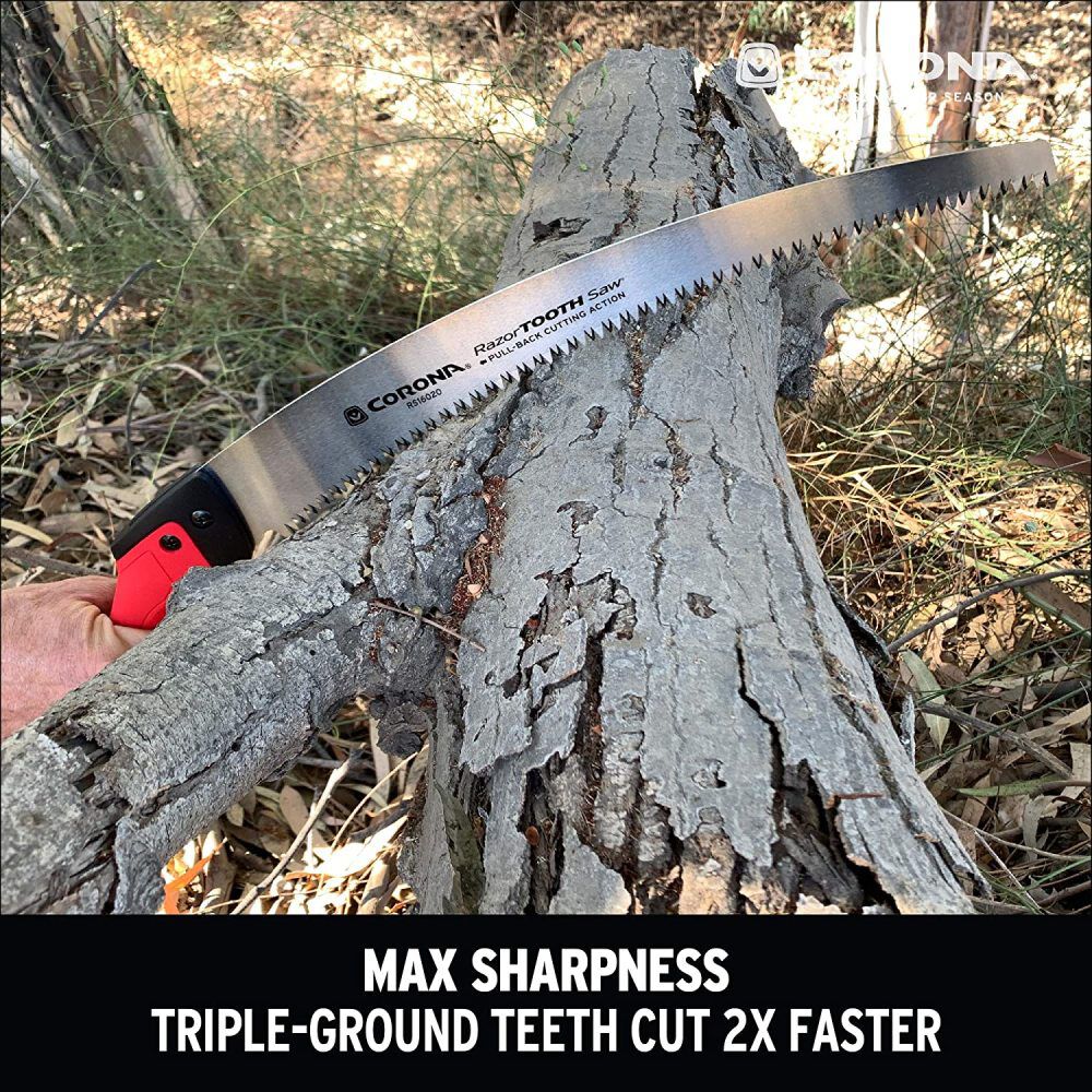 Corona Pruning Saw 14in RazorTOOTH SAW Carbon Steel Curved RS16020 ...