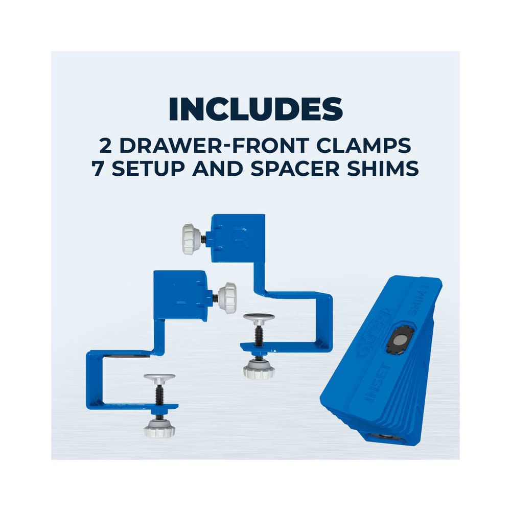 Kreg Heavy-Duty Drawer Front Mounting System KCS-DFMT-PRO - Acme Tools