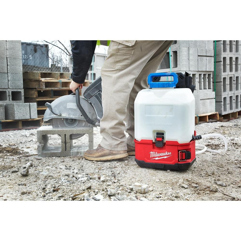 Milwaukee M18 SWITCH TANK 4 Gallon Backpack Water Supply Kit 2820-21WS ...