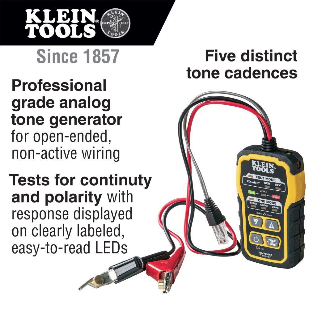 Klein Tools Cable Tracer with Probe Tone Kit VDV500820 - Acme Tools
