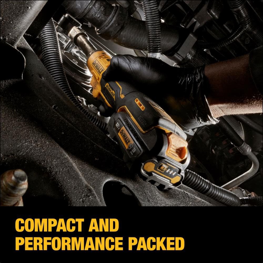 DEWALT XTREME 12V MAX 3/8in Extended Reach Ratchet Brushless (Bare Tool ...