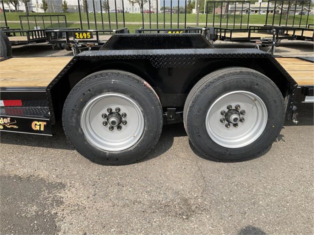 Doolittle Trailer Mfg 20' EZ Loader GT Flatbed Trailer Split-Deck ...
