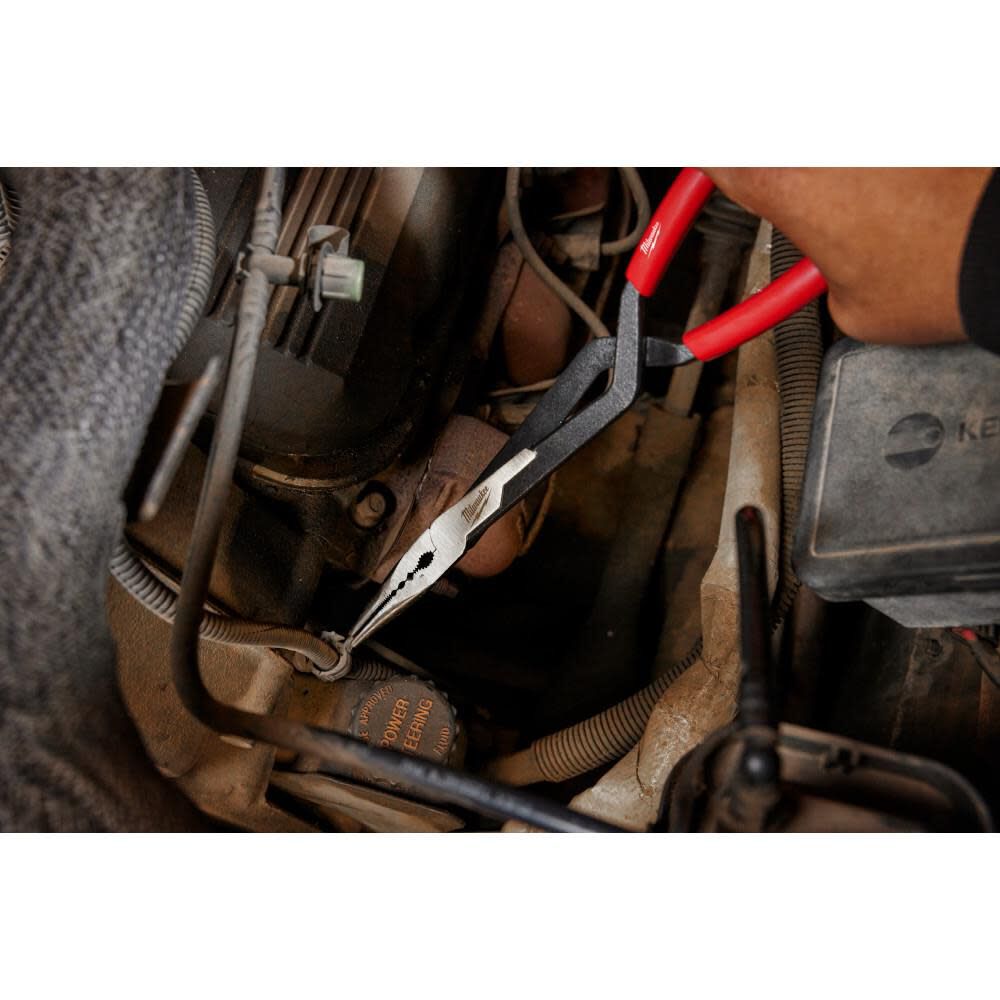Milwaukee Long Reach Pliers 2pc Set 48-22-6542 - Acme Tools
